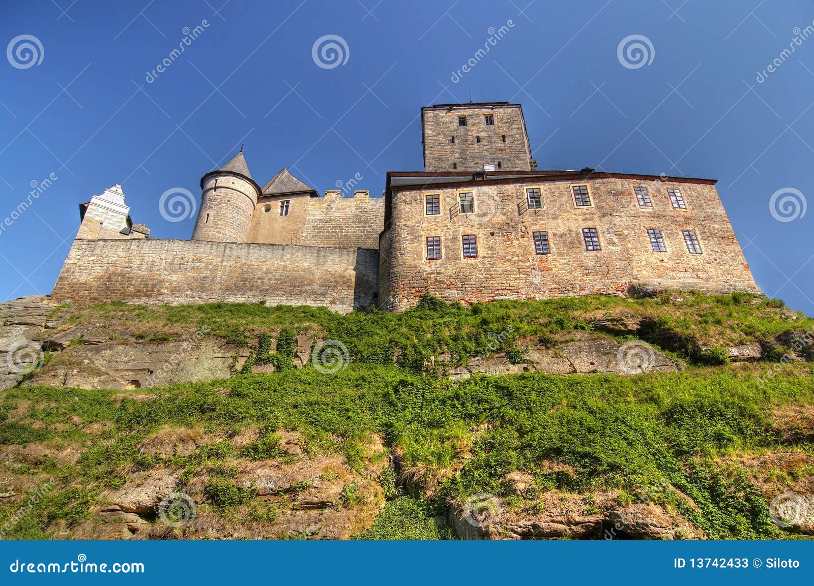 Kost Castle stock image. Image of crenelation, historic - 13742433