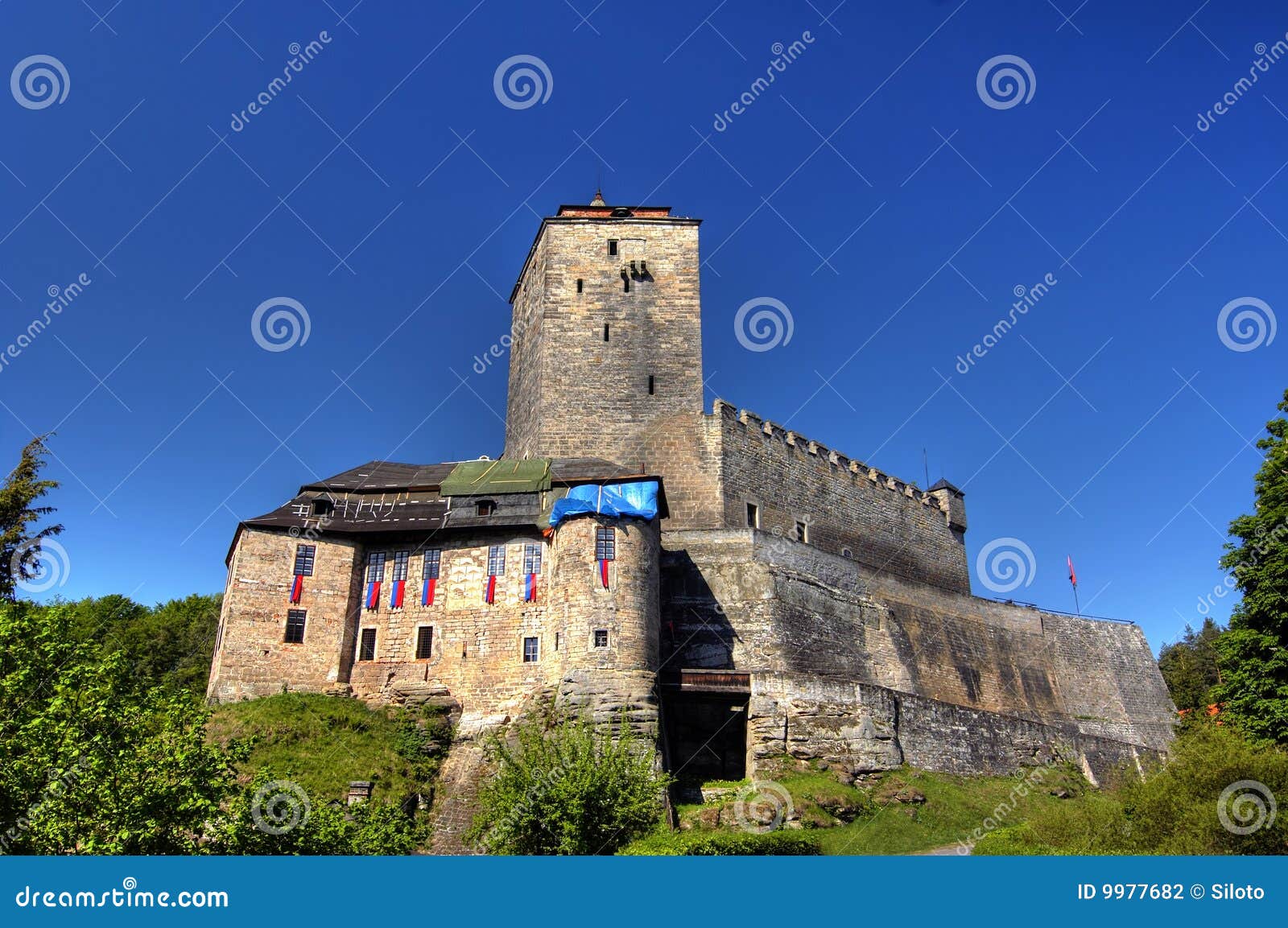 Kost Castle stock photo. Image of mighty, merion, 1300 - 9977682