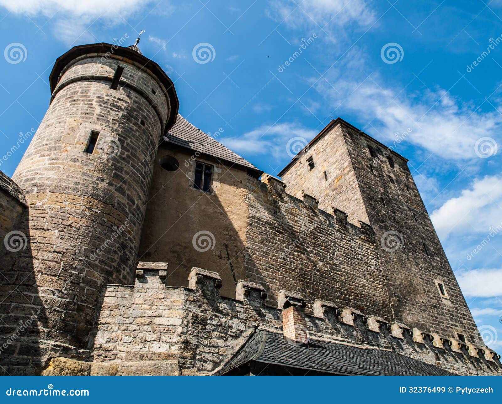 Kost castle stock image. Image of history, paradise, czech - 32376499