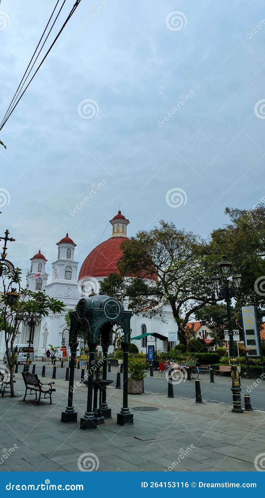 Kota lama Semarang city stock photo. Image of travel - 264153116