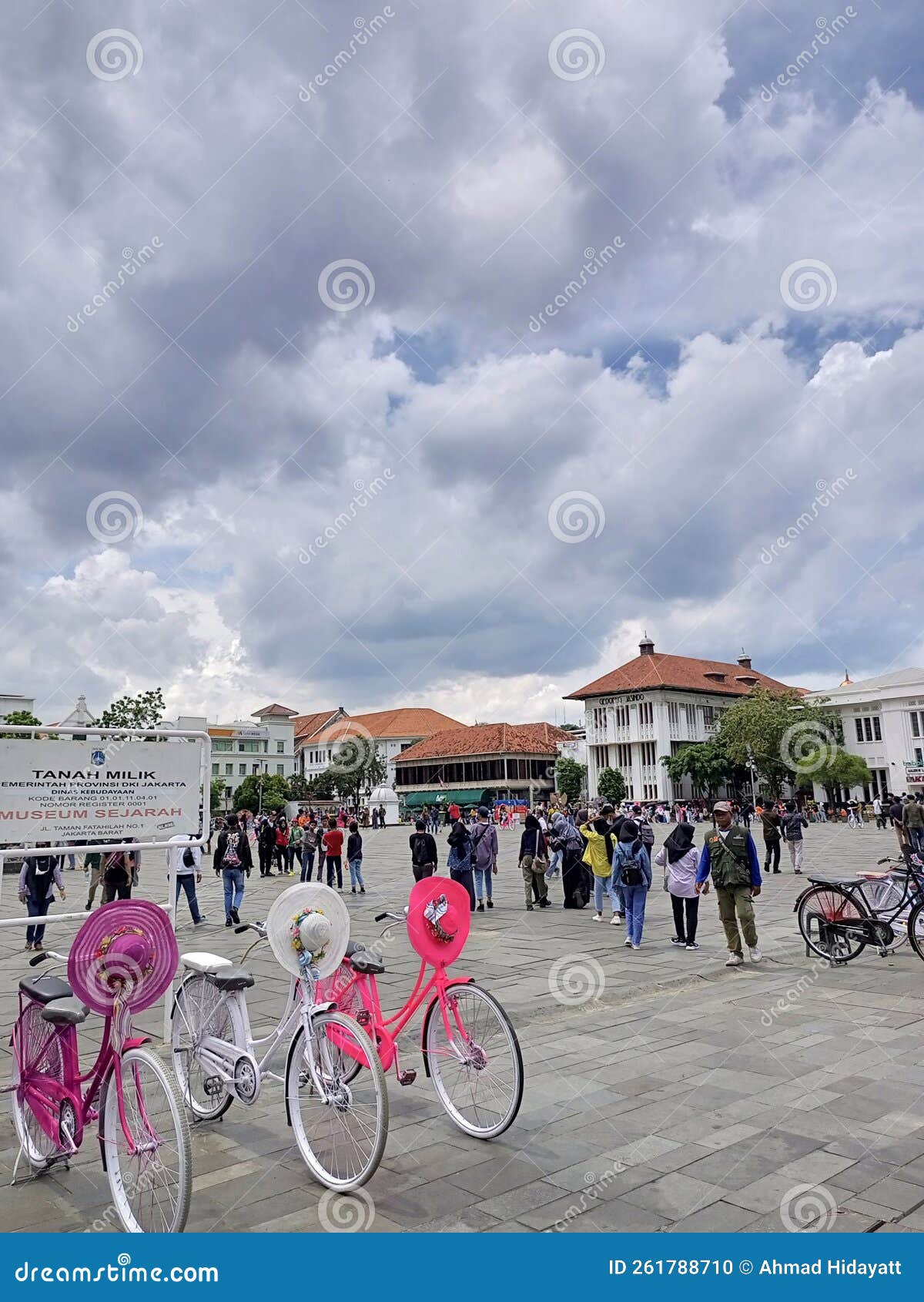 Kota tua Jakarta editorial image. Image of kota, city - 261788710