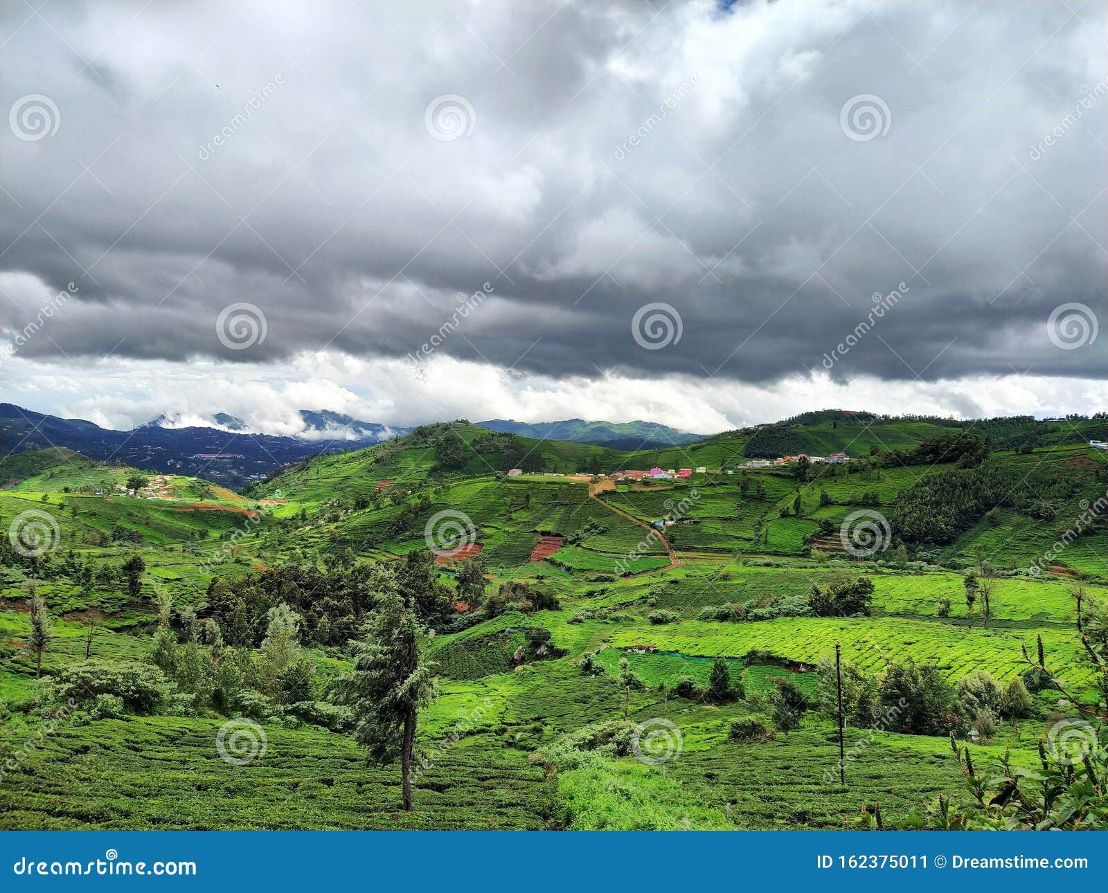 Kothagiri stock image. Image of viewpoint, ooty, valley - 162375011