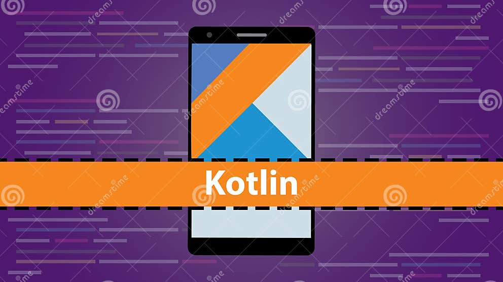Kotlin Mobile Application Programming Language Coding Software ...