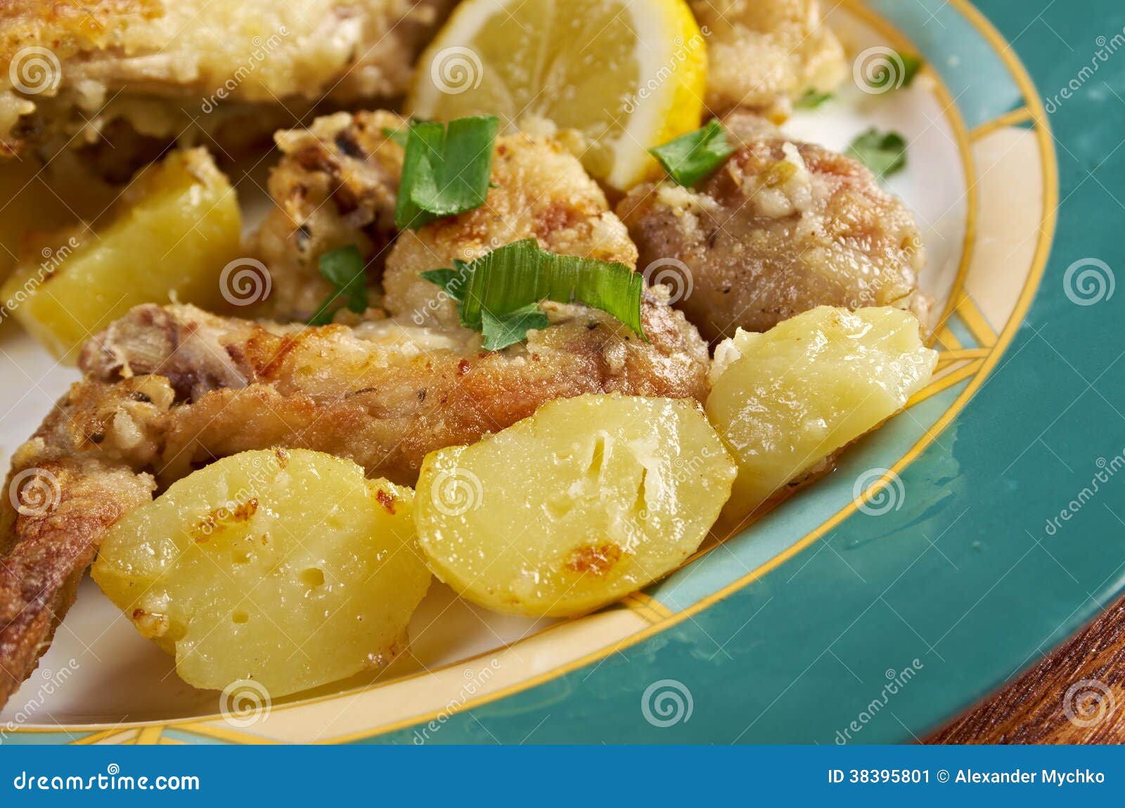Kotopoulo Lemonato stock image. Image of chicken, lemonato - 38395801