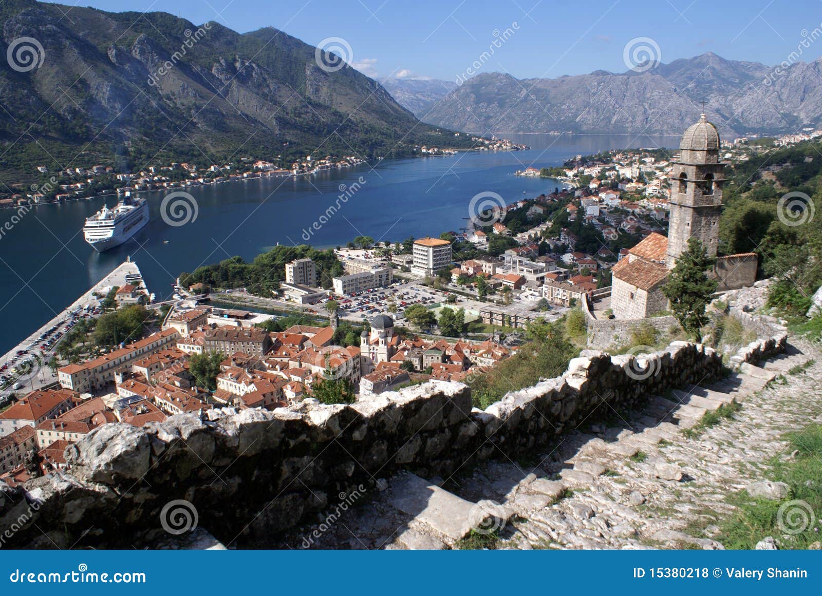 Kotor stock photo. Image of history, beauty, panoramic - 15380218
