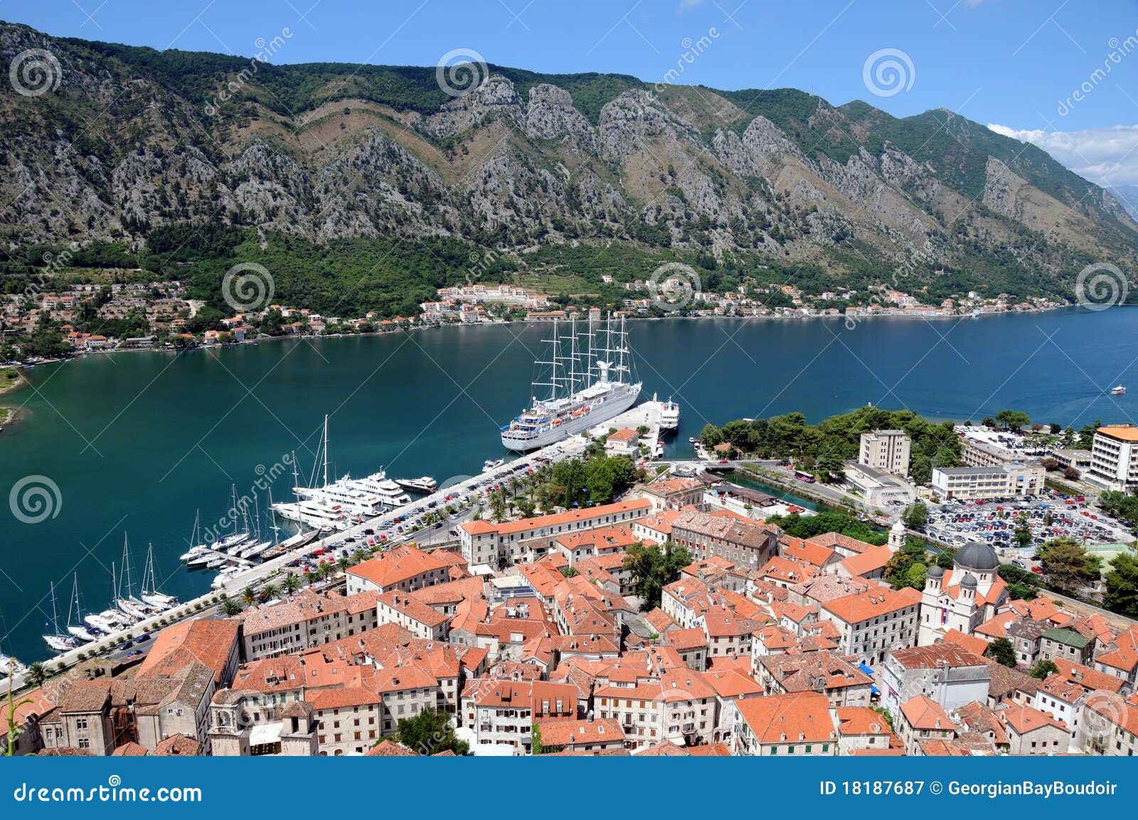Kotor stock image. Image of montenegrin, hotel, beautiful - 18187687