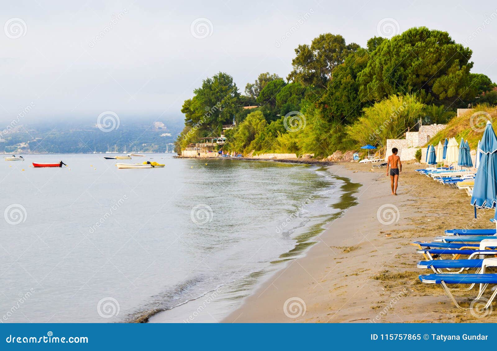 Koukla beach, Zakynthos. stock image. Image of agio - 115757865