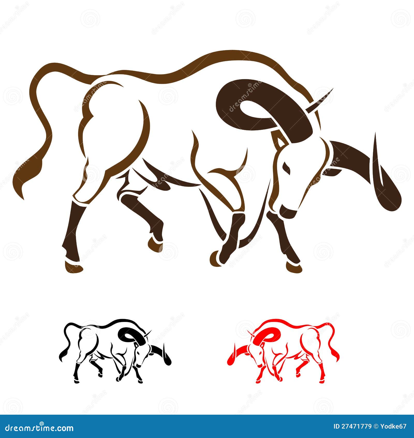 Kouprey Stock Illustrations – 9 Kouprey Stock Illustrations, Vectors ...