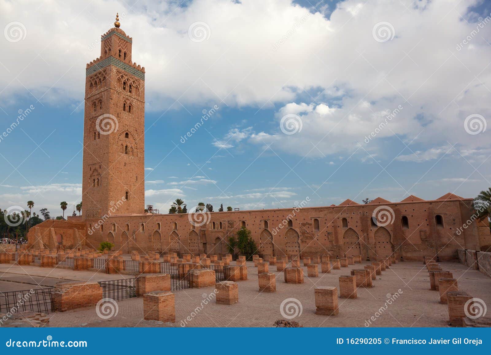 Koutoubia stock image. Image of historic, history, travel - 16290205
