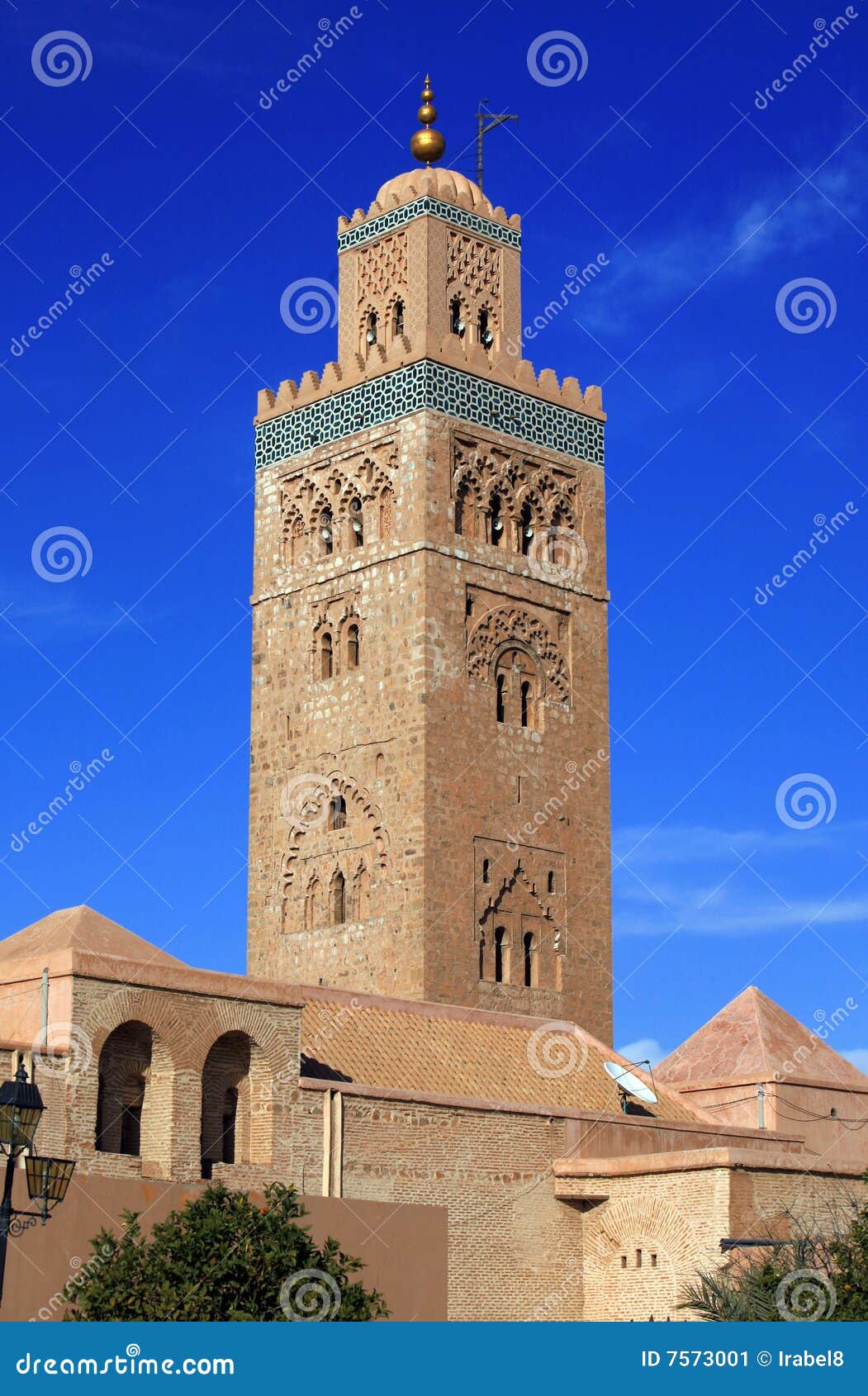 Koutoubia Mosque Is The Largest Mosque In Marrakech, Morocco. Africa ...