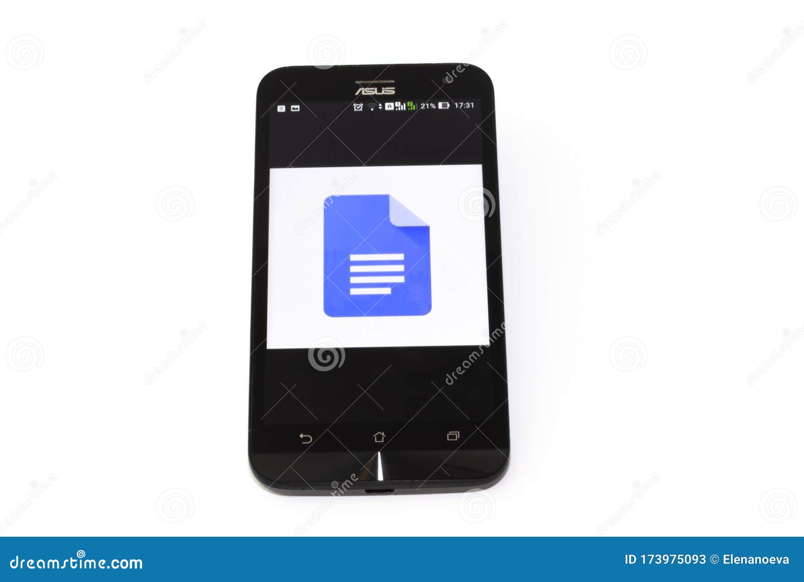 Kouvola, Finland - 23 January 2020: Google Docs App Logo on the Screen ...