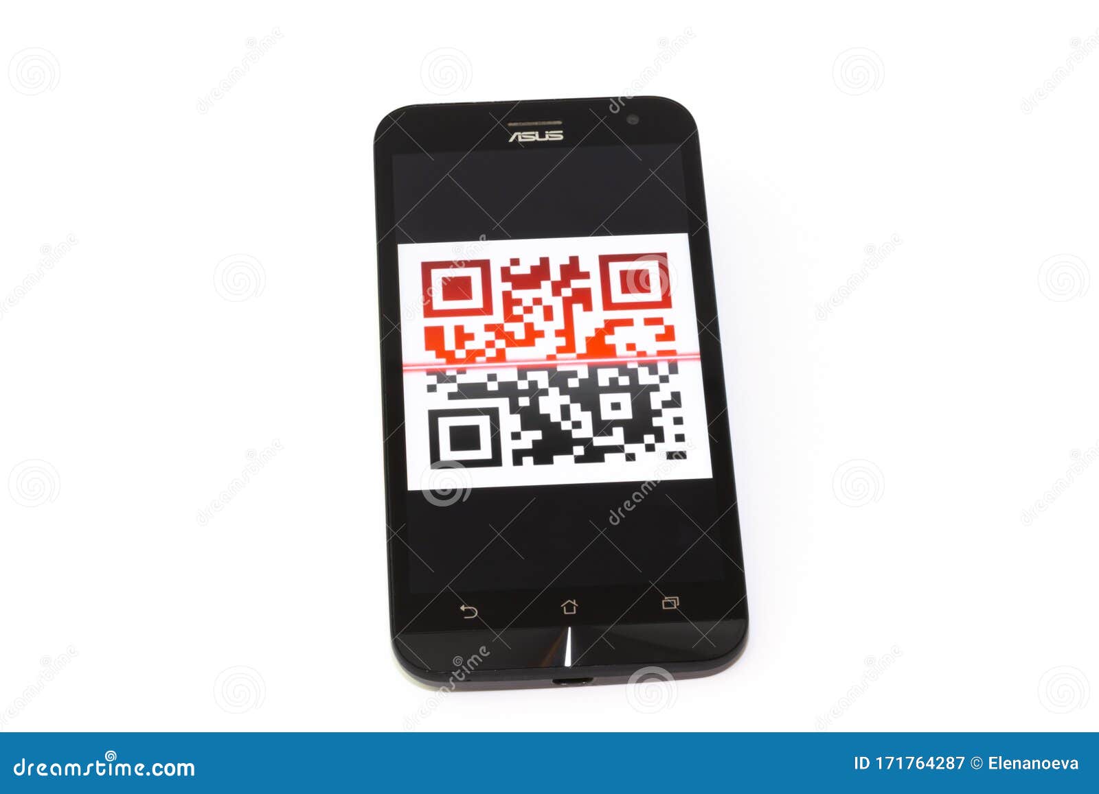 Kouvola, Finland - 23 January 2020: QR Code on the Screen of Smartphone ...