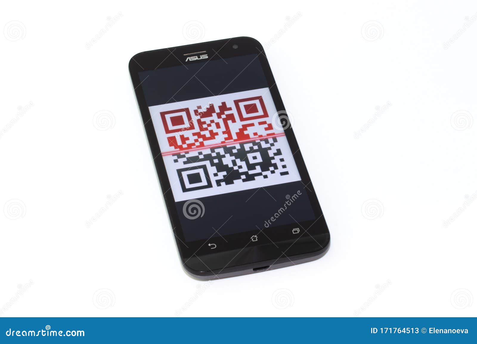 Kouvola, Finland - 23 January 2020: QR Code on the Screen of Smartphone ...