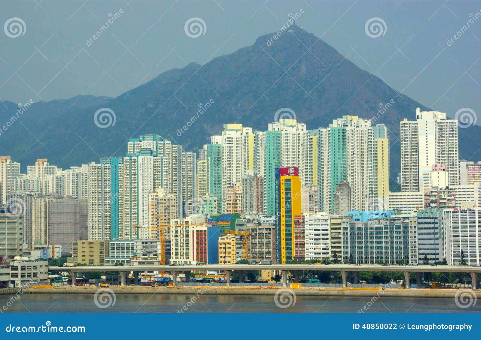 Kowloon Bay Hong Kong editorial photography. Image of financial - 40850022