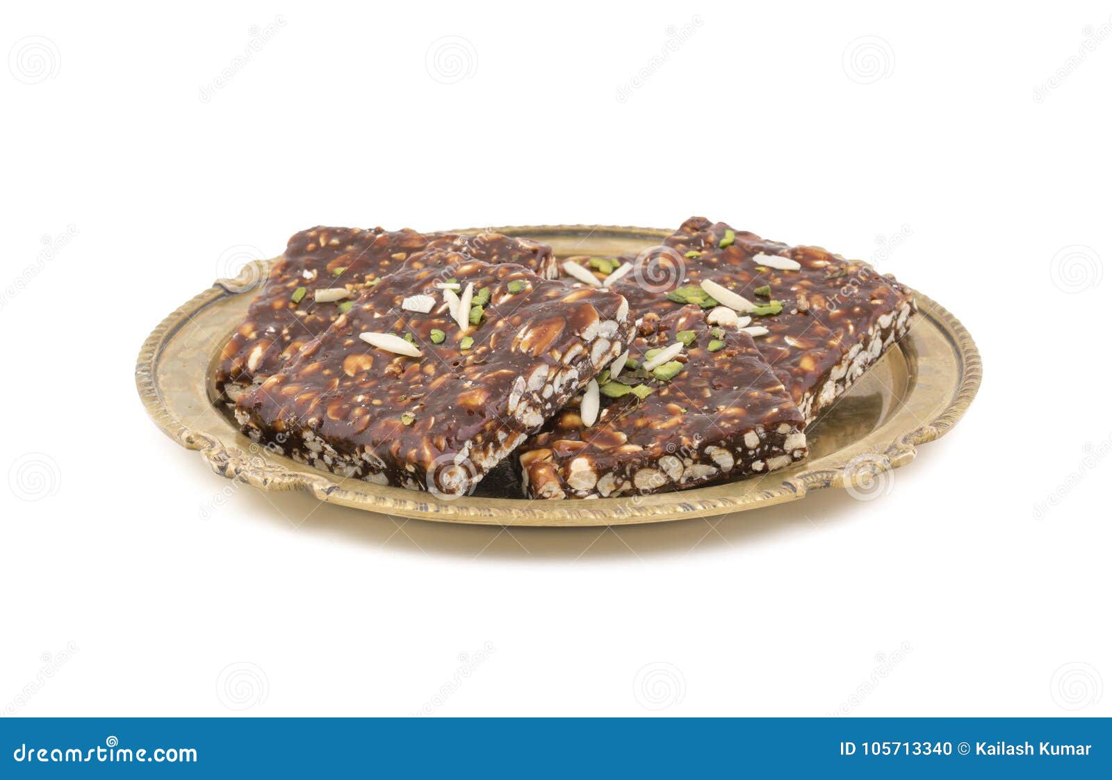 Kozinaki stock photo. Image of georgian, granola, isolated - 105713340