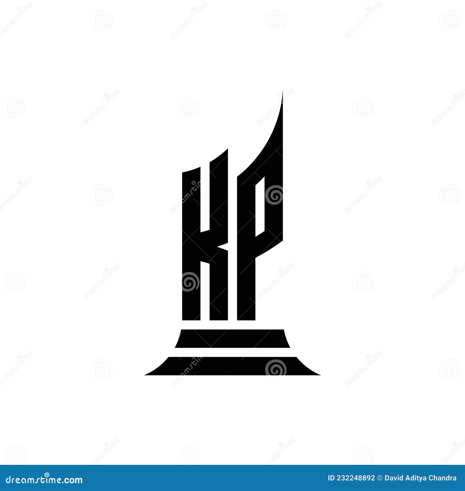 KP Logo Monogram Building Shape Style Stock Vector - Illustration of ... KP Logo Monogram Building Shape Style Stock Vector - Illustration of ...