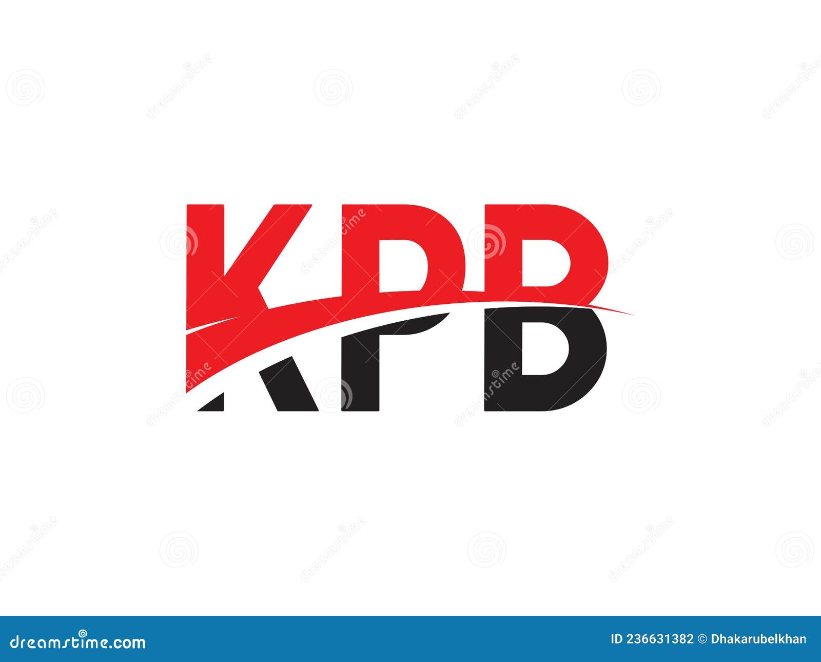 KPB Letter Initial Logo Design Vector Illustration Stock Vector ...