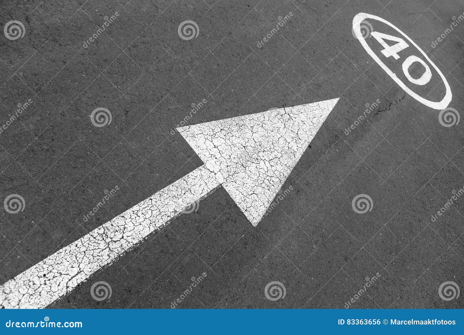 40 kph street sign stock photo. Image of arrow, easy - 83363656