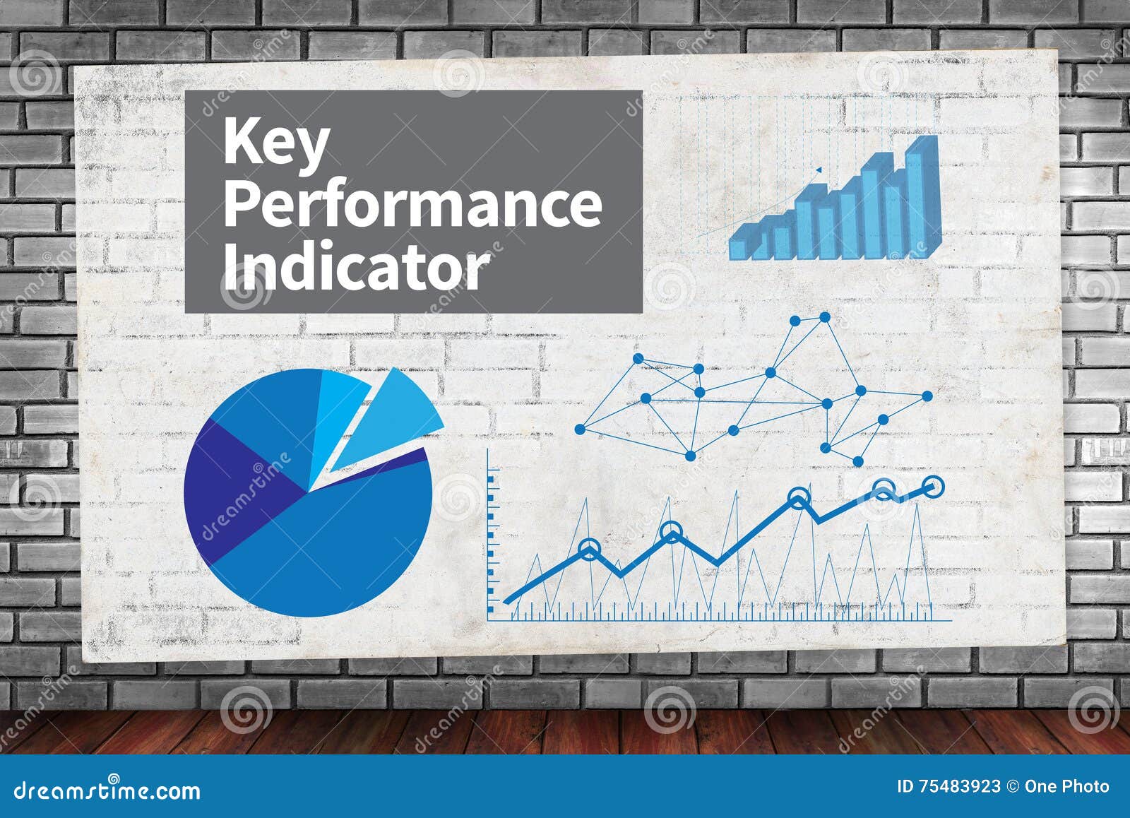 KPI Acronym (Key Performance Indicator) Stock Image - Image of analytic ...