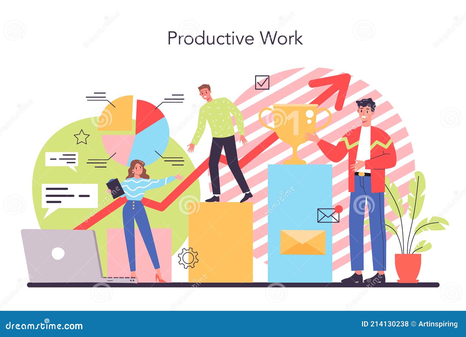 3D Employee Evaluation, Assessment Form And Report, Royalty-Free ...