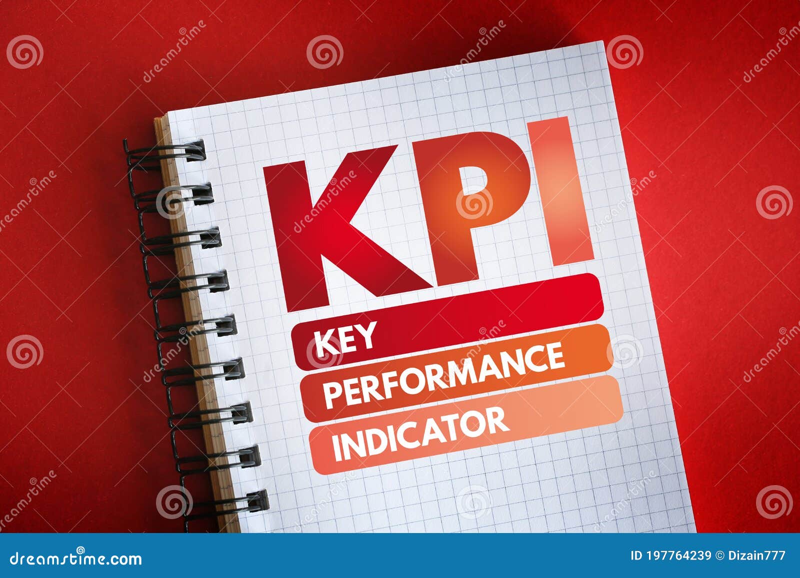 KPI - Key Performance Indicator Acronym Stock Image - Image of optimize ...