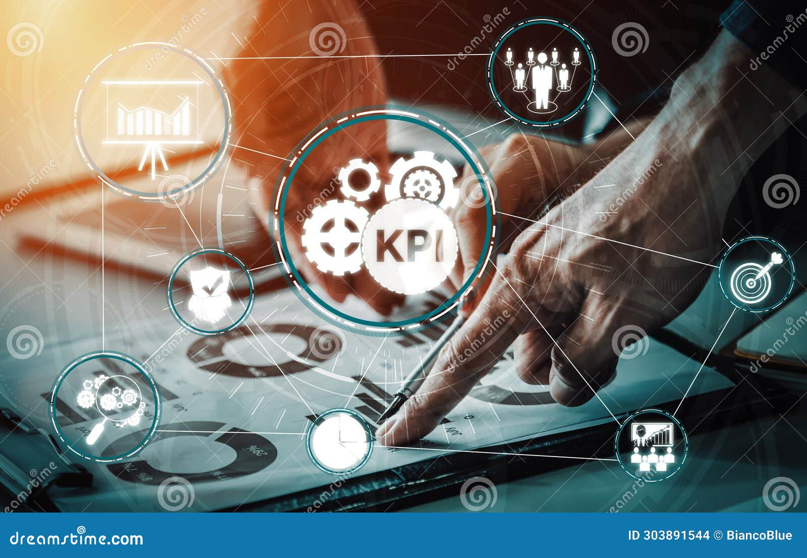 KPI Key Performance Indicator for Business Concept Uds Stock Photo ...
