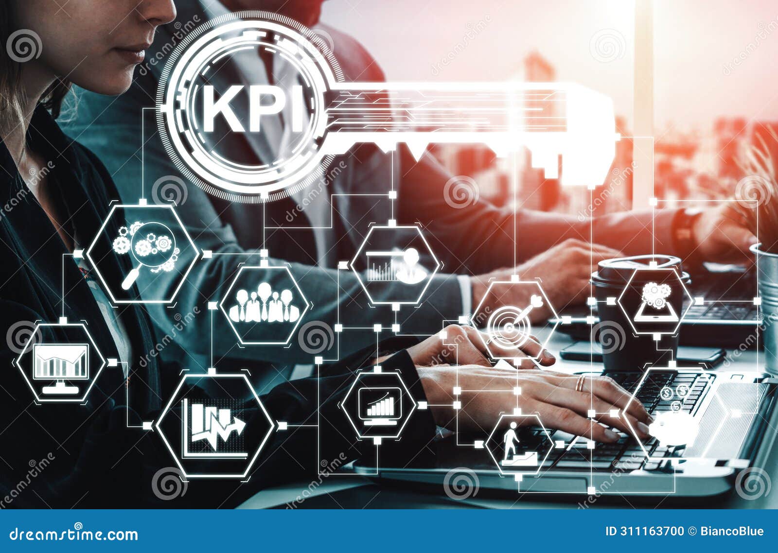 KPI Key Performance Indicator for Business Concept Uds Stock ...