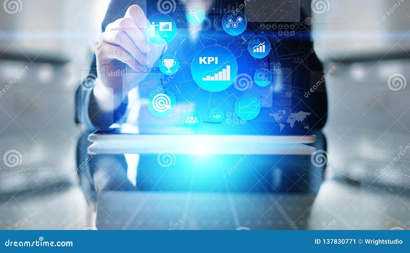 KPI - Key Performance Indicator. Business and Industrial Analysis ...