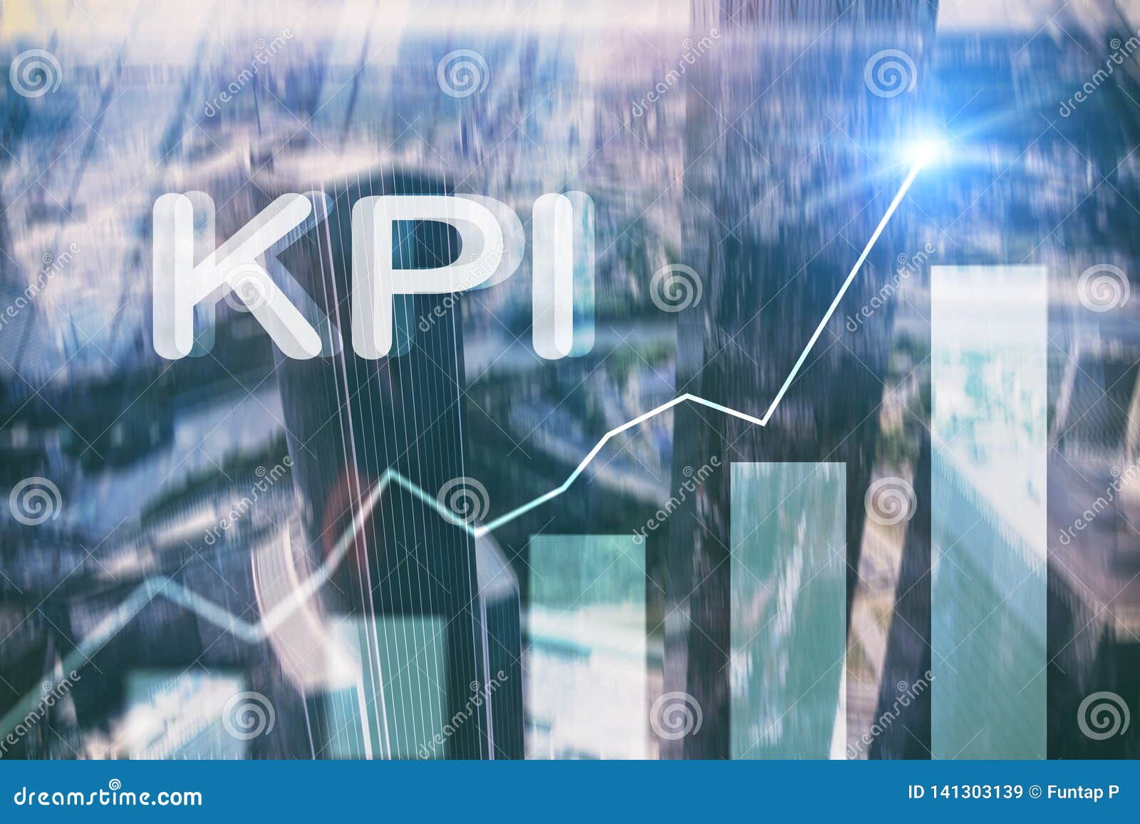 KPI - Key Performance Indicator. Business Stock Image - Image of data ...
