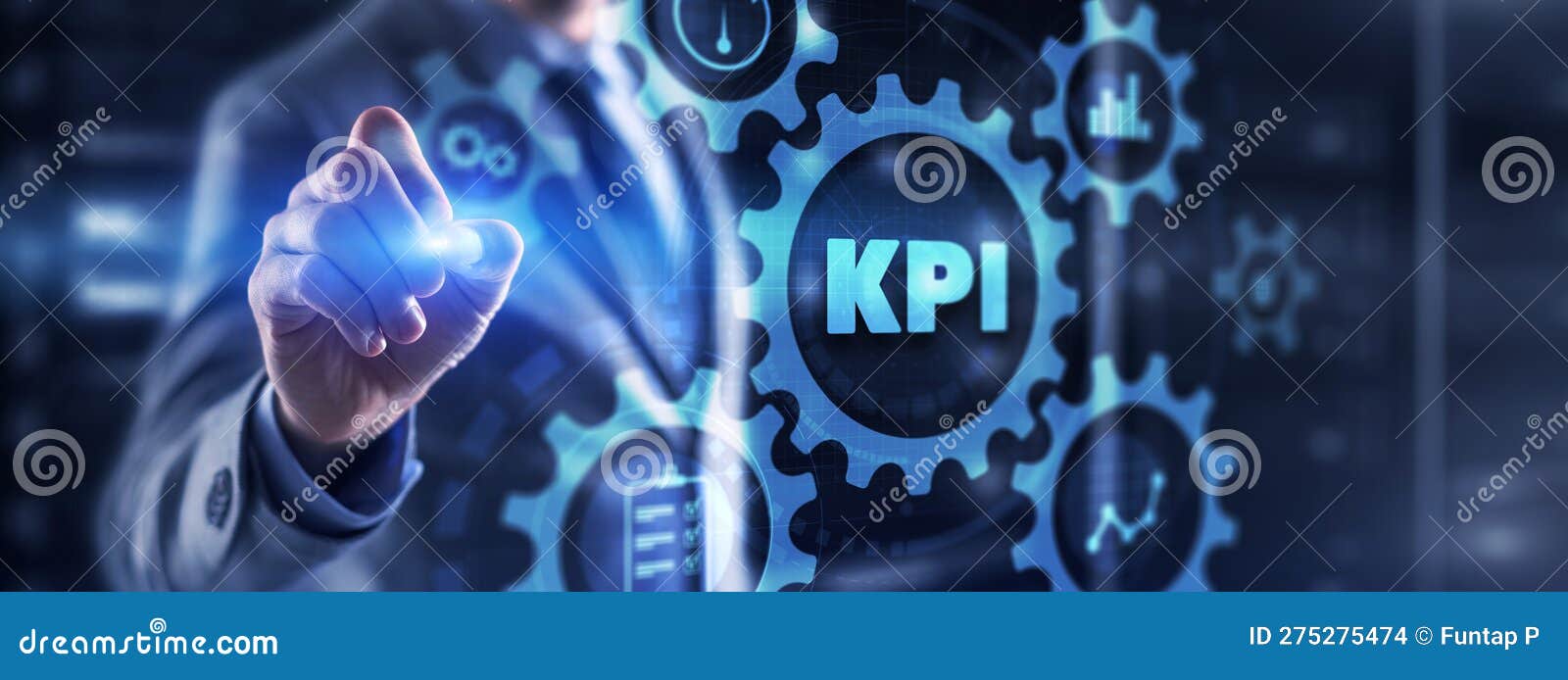 KPI. Key Performance Indicator. Business Technology Internet and ...