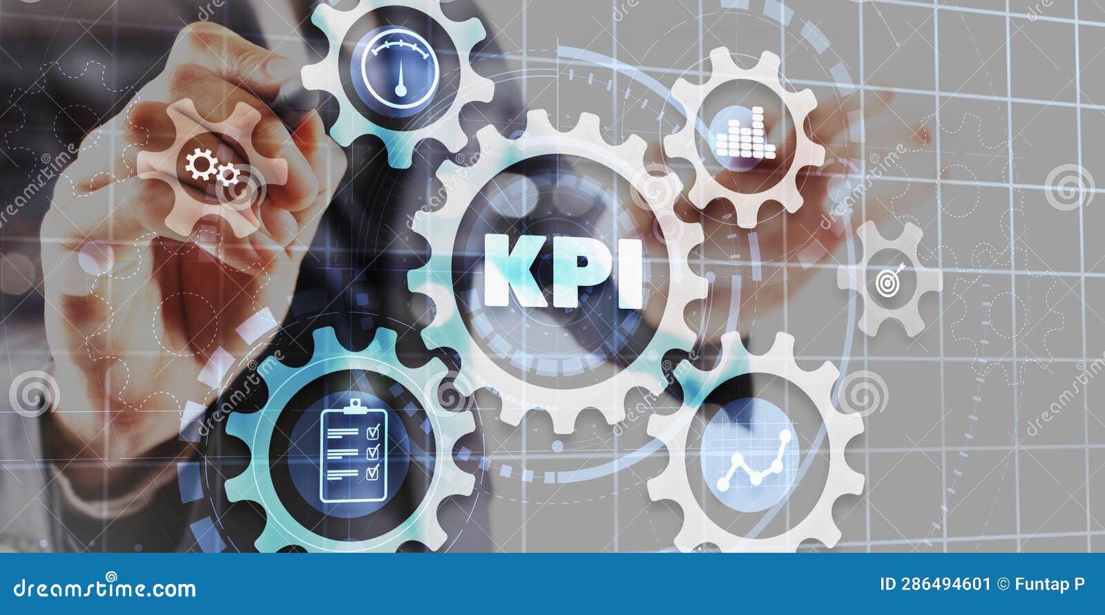KPI. Key Performance Indicator. Business Technology Internet and ...
