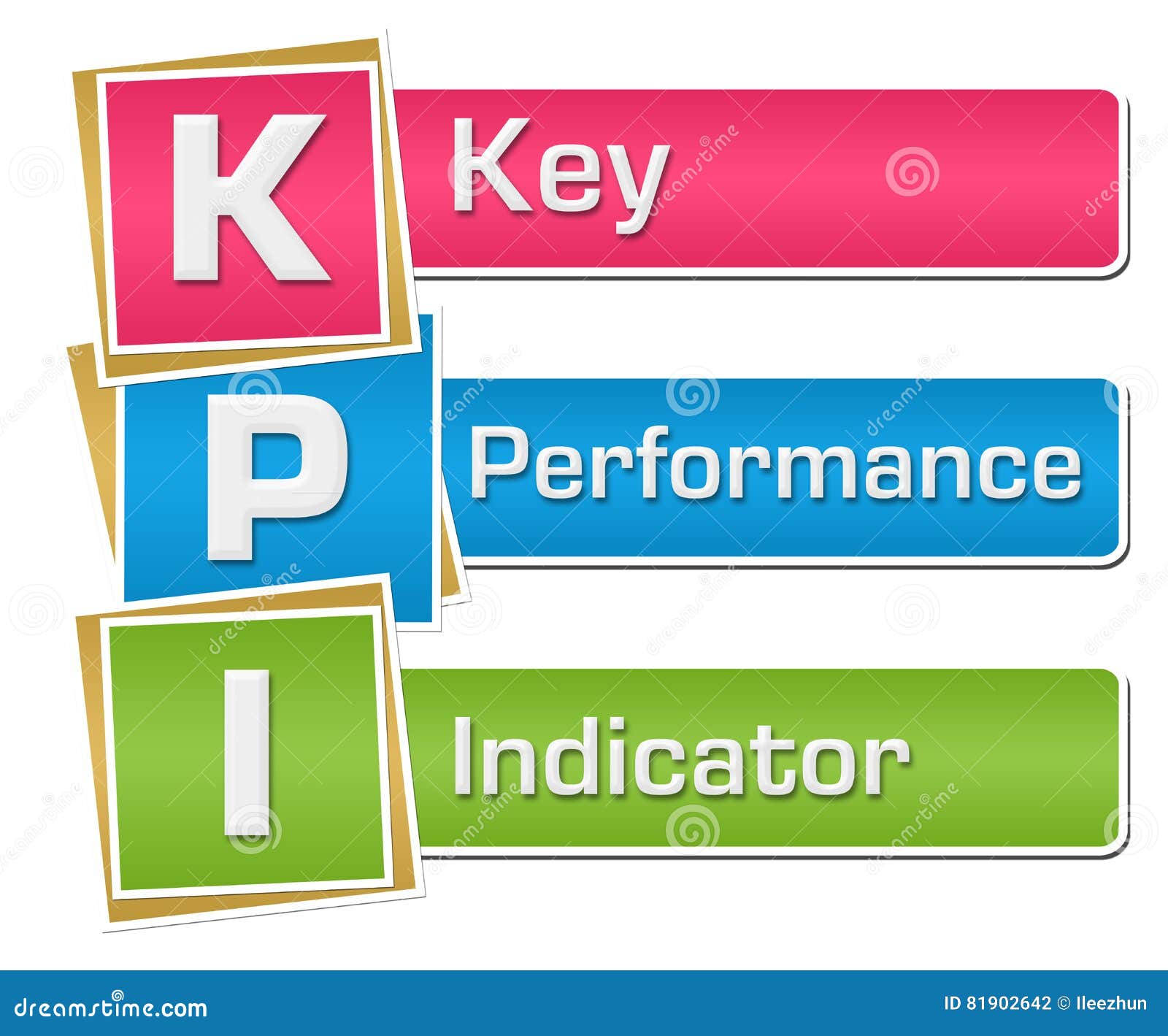 KPI - Key Performance Indicator Colorful Squares Vertical Stock ... KPI - Key Performance Indicator Colorful Squares Vertical Stock ...