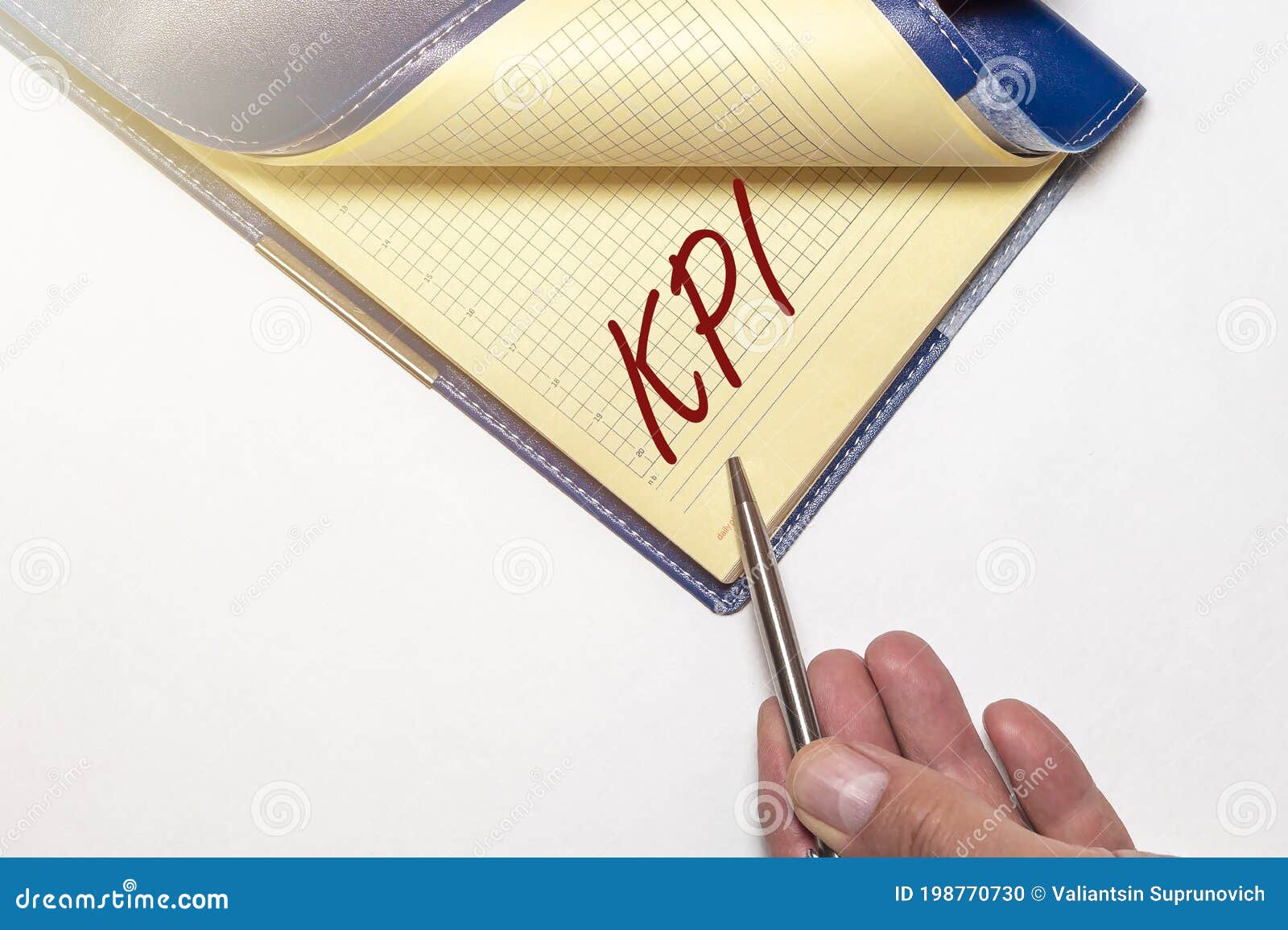 KPI, Key Performance Indicator Concept, Acronym on Paper Stock Photo ...