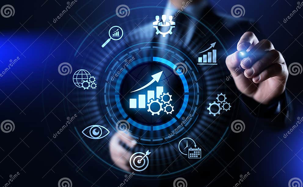 KPI Key Performance Indicator Increase Optimisation Business and ...