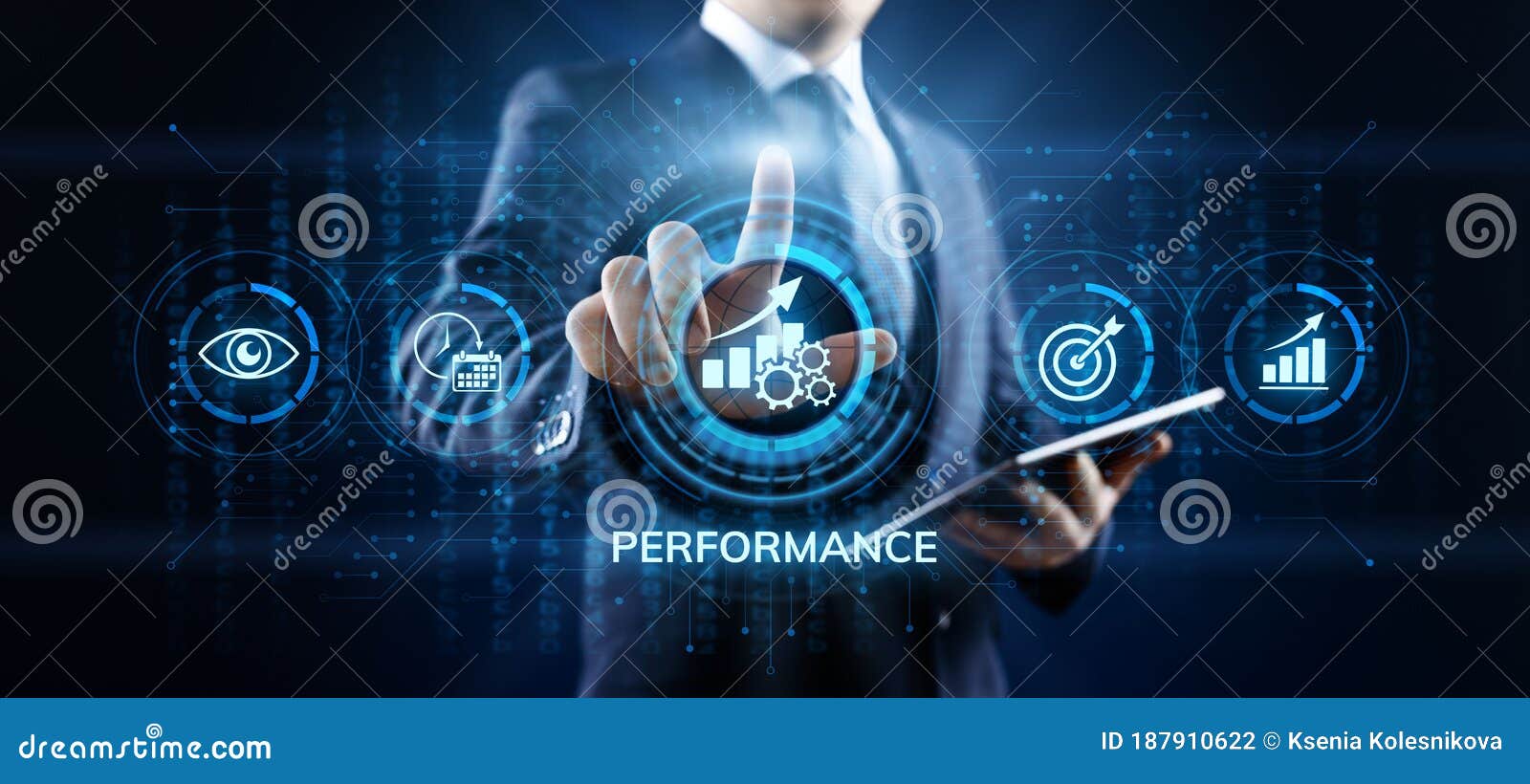 KPI Key Performance Indicator Increase Optimisation Business and ...