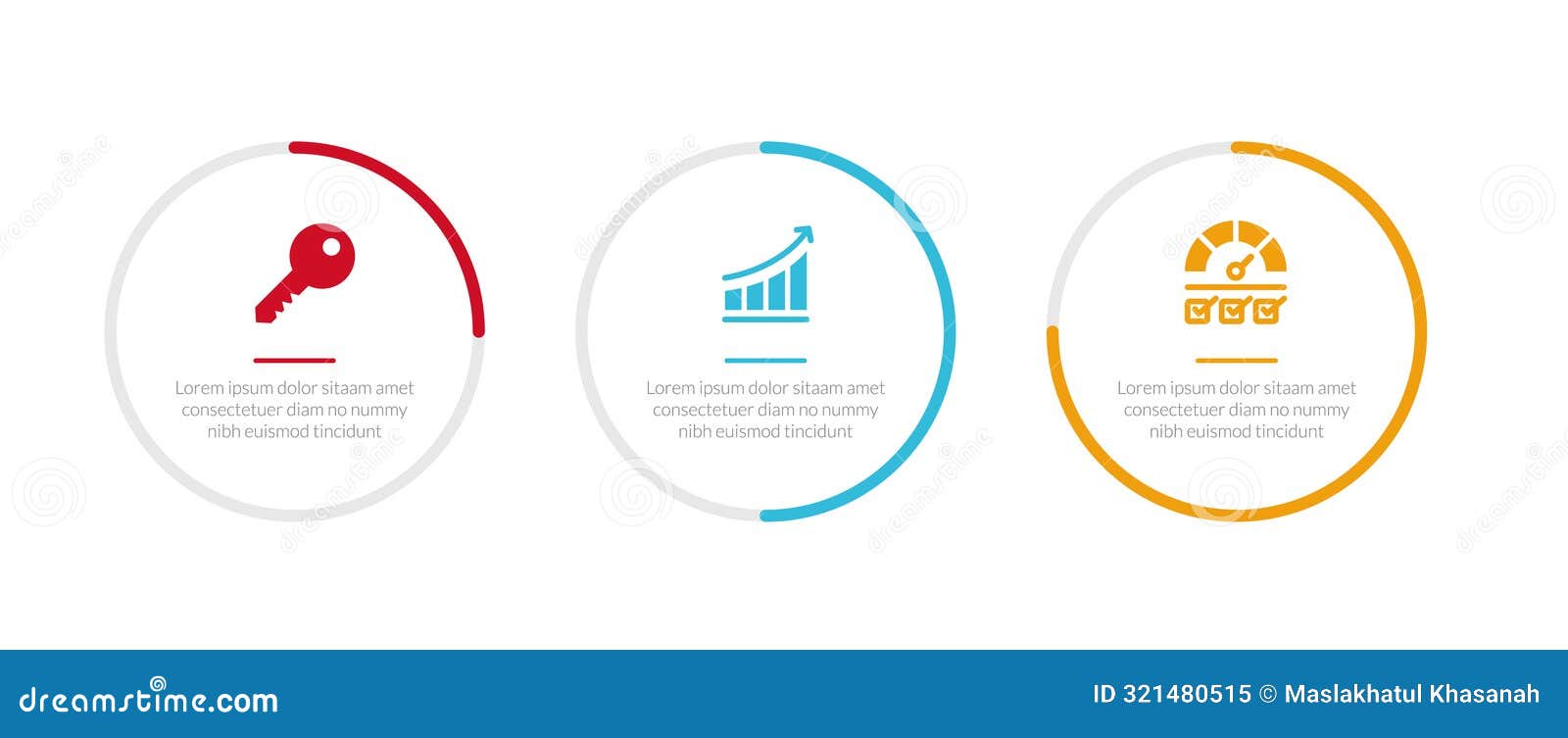 KPI Key Performance Indicator Infographics Template Diagram With ...