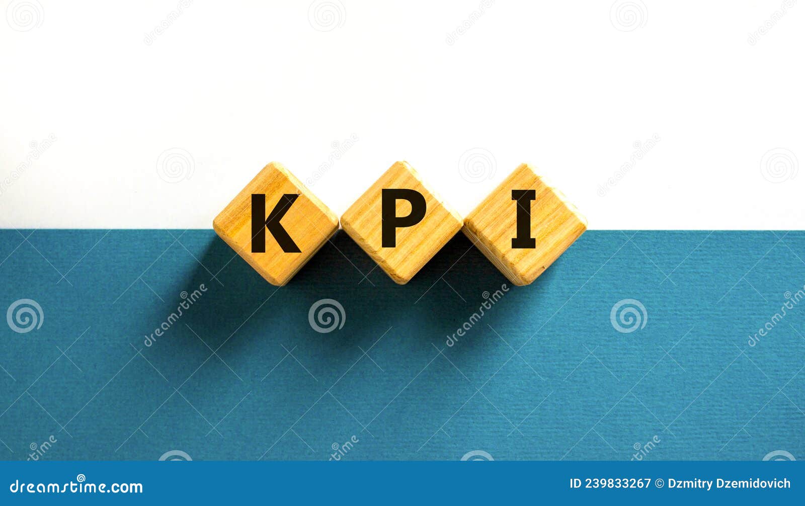 Kpi Key Performance Indicator Symbol Concept Word Kpi Key