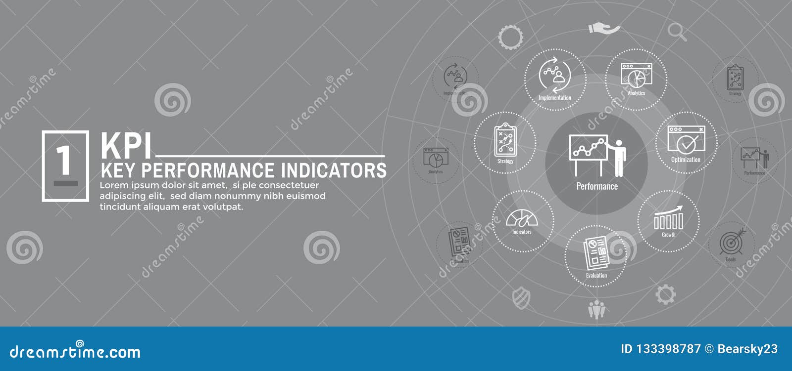 KPI - Key Performance Indicators Web Header Banner and Icon Set Stock ... KPI - Key Performance Indicators Web Header Banner and Icon Set Stock ...