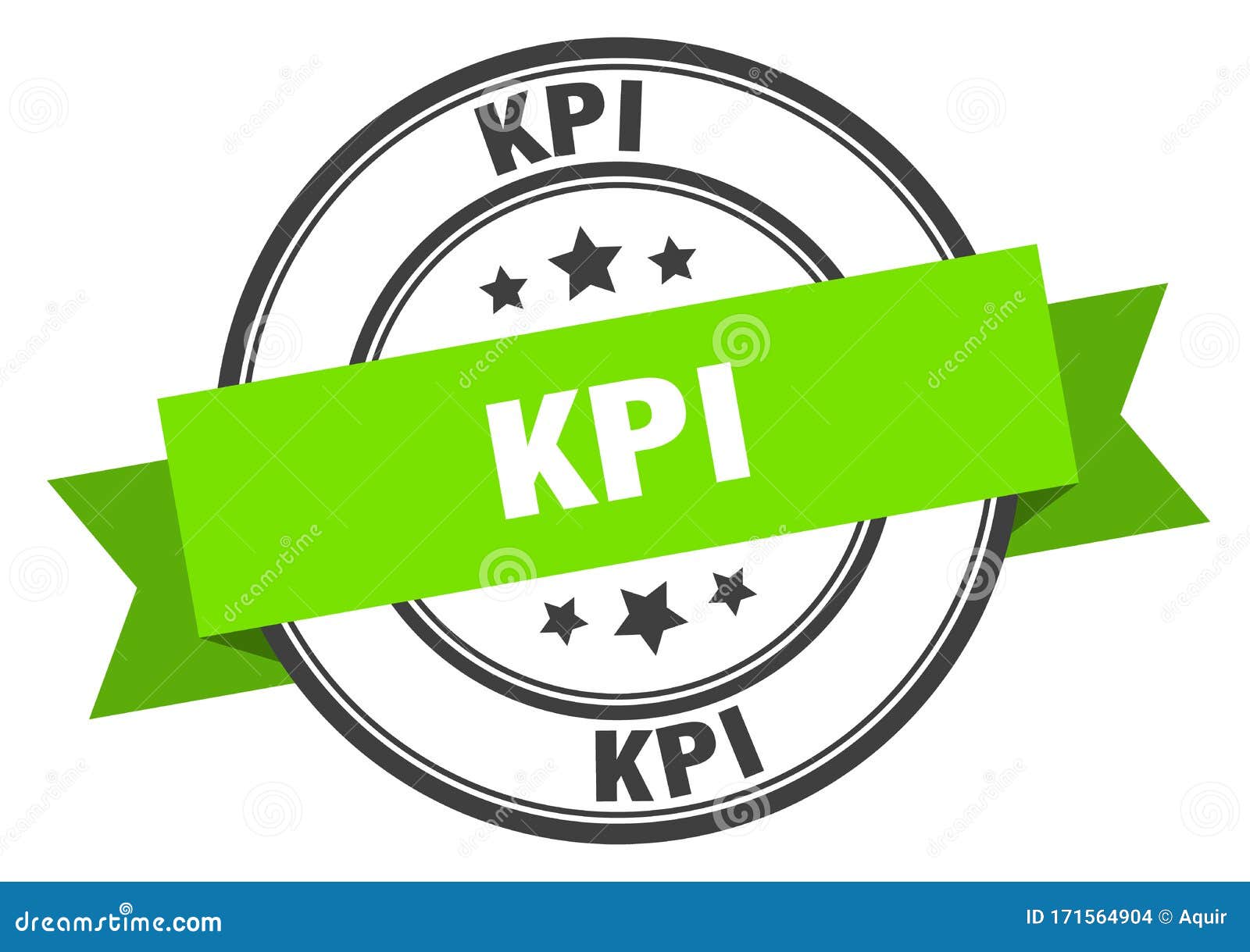 Kpi Label. Kpi Round Band Sign Stock Vector - Illustration of template ...