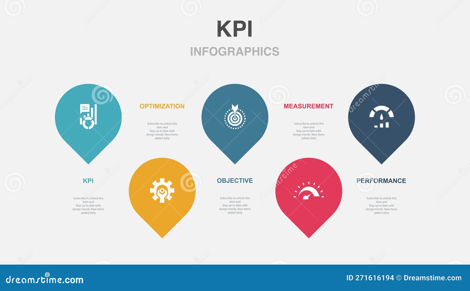 KPI, Optimization, Objective Stock Vector - Illustration of trendy ... KPI, Optimization, Objective Stock Vector - Illustration of trendy ...