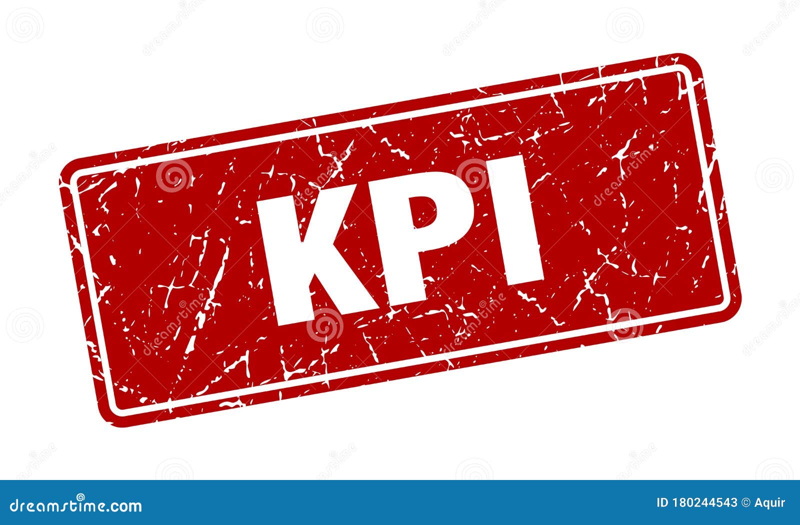 Kpi sign. kpi grunge stamp stock vector. Illustration of performance ...