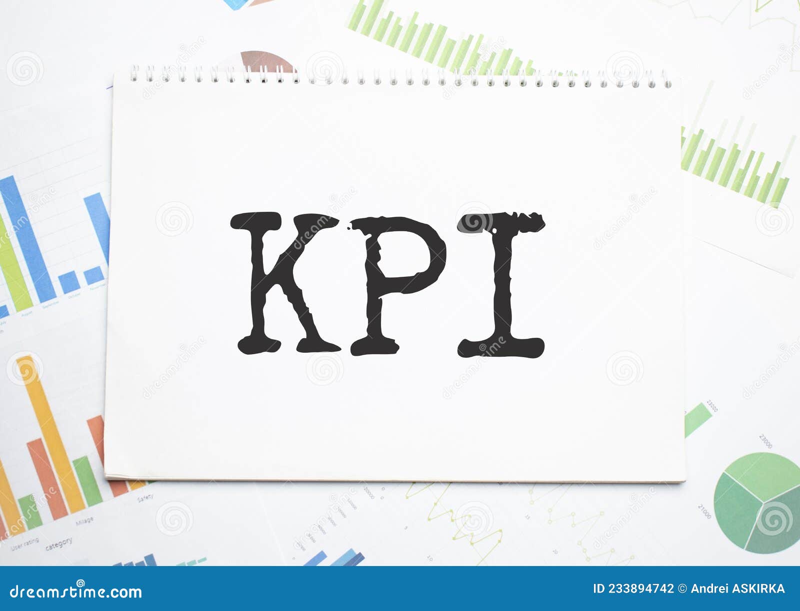 KPI a Text Label in the Planning Notepad, and a Statistics Chart ...