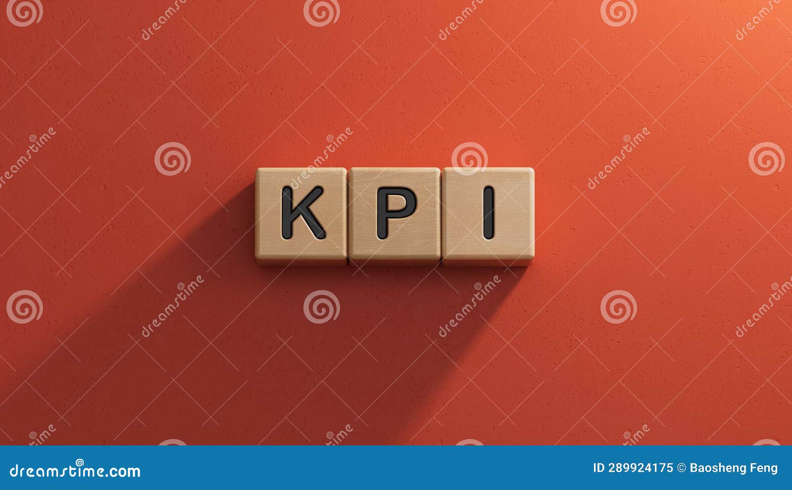 KPI - Wooden Blocks with Letters, Key Performance Indicator KPI Concept ...