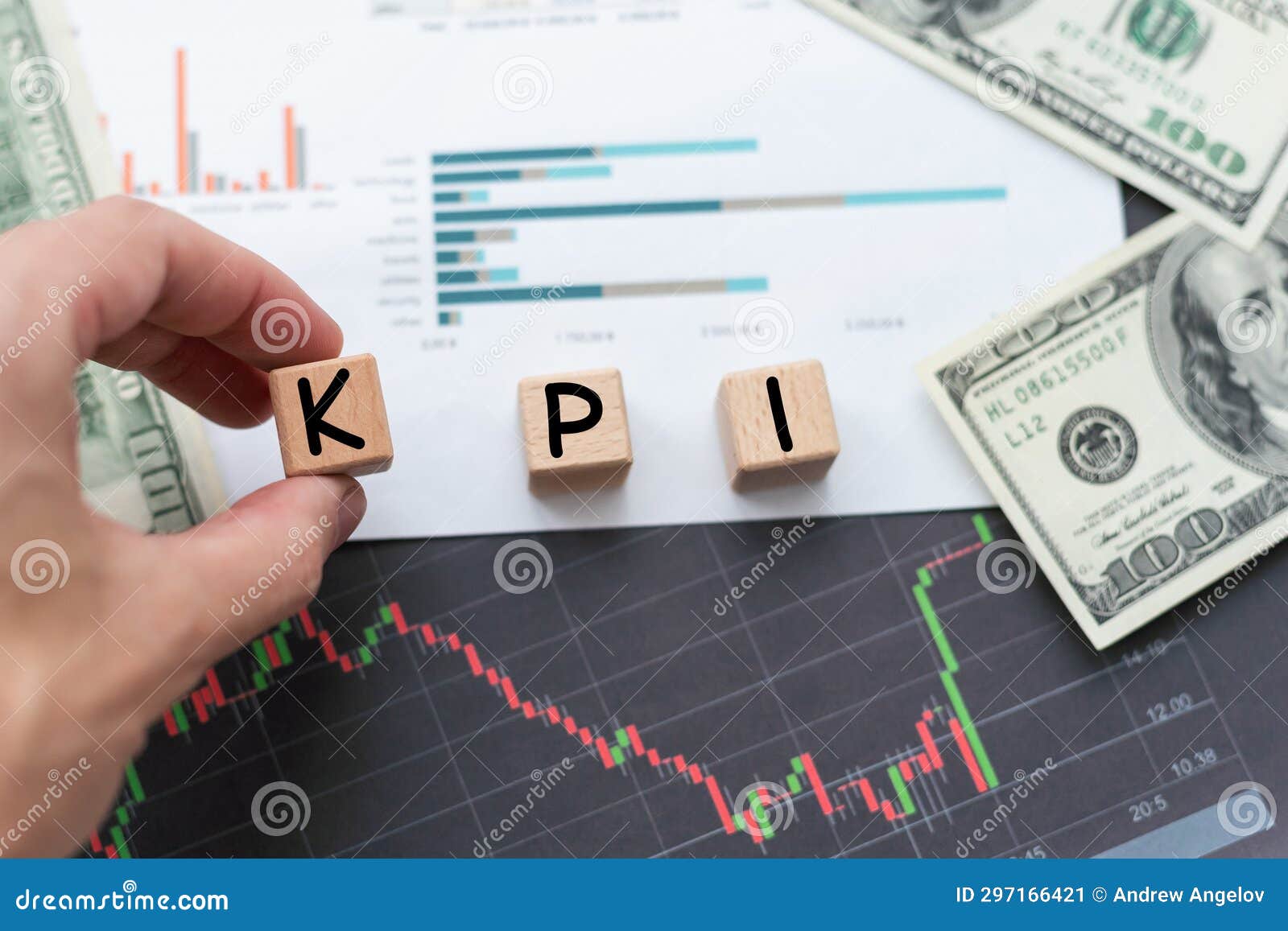 KPI Word on Cubes. Key Performance Indicator. Stock Image - Image of ...