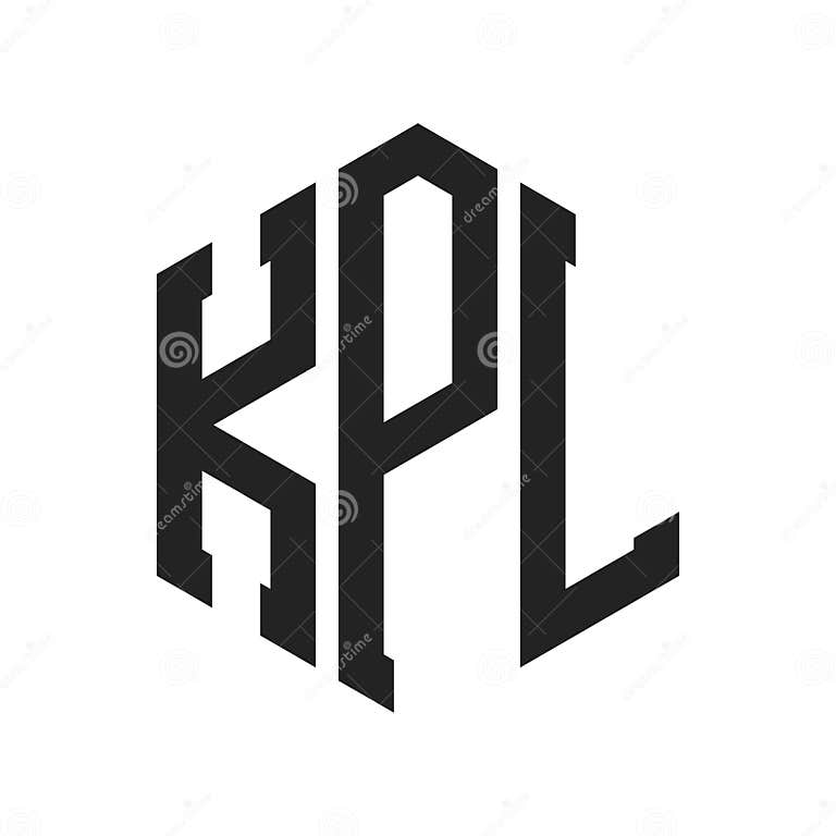KPL Logo Design. Initial Letter KPL Monogram Logo Using Hexagon Shape ...