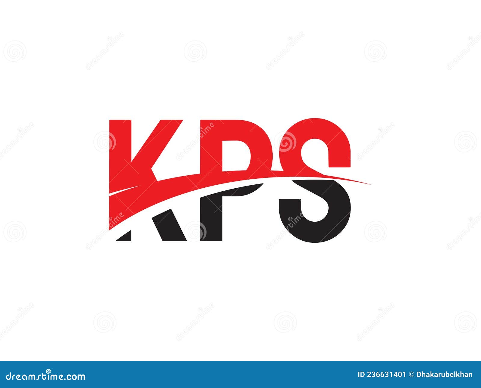 KPS Letter Initial Logo Design Vector Illustration Stock Vector ...