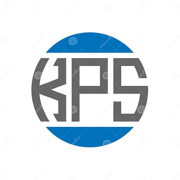 KPS Letter Logo Design on White Background. KPS Creative Initials ...