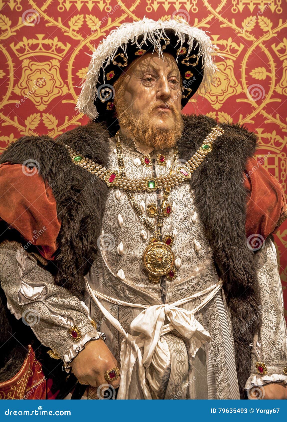 Królewiątek henryk viii zdjęcie stock editorial. Obraz złożonej z henz ...