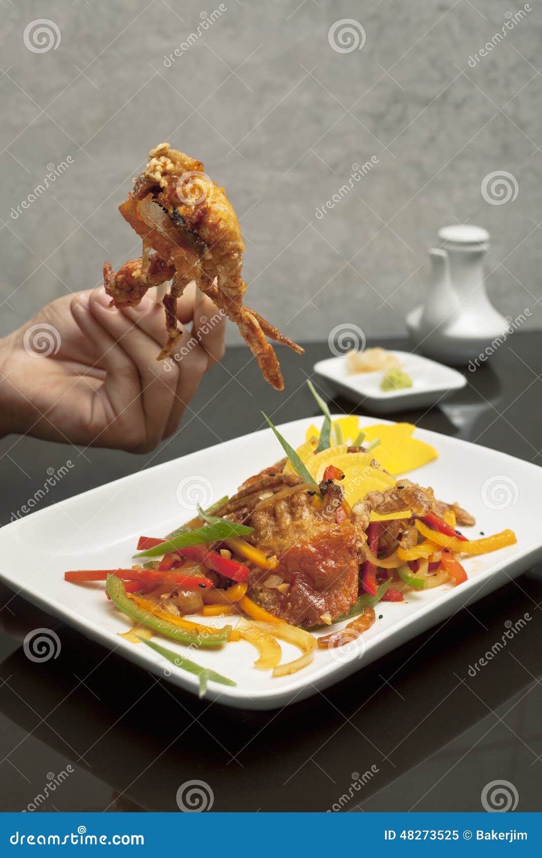 Kraba naczynie obraz stock. Obraz złożonej z kultura - 48273525