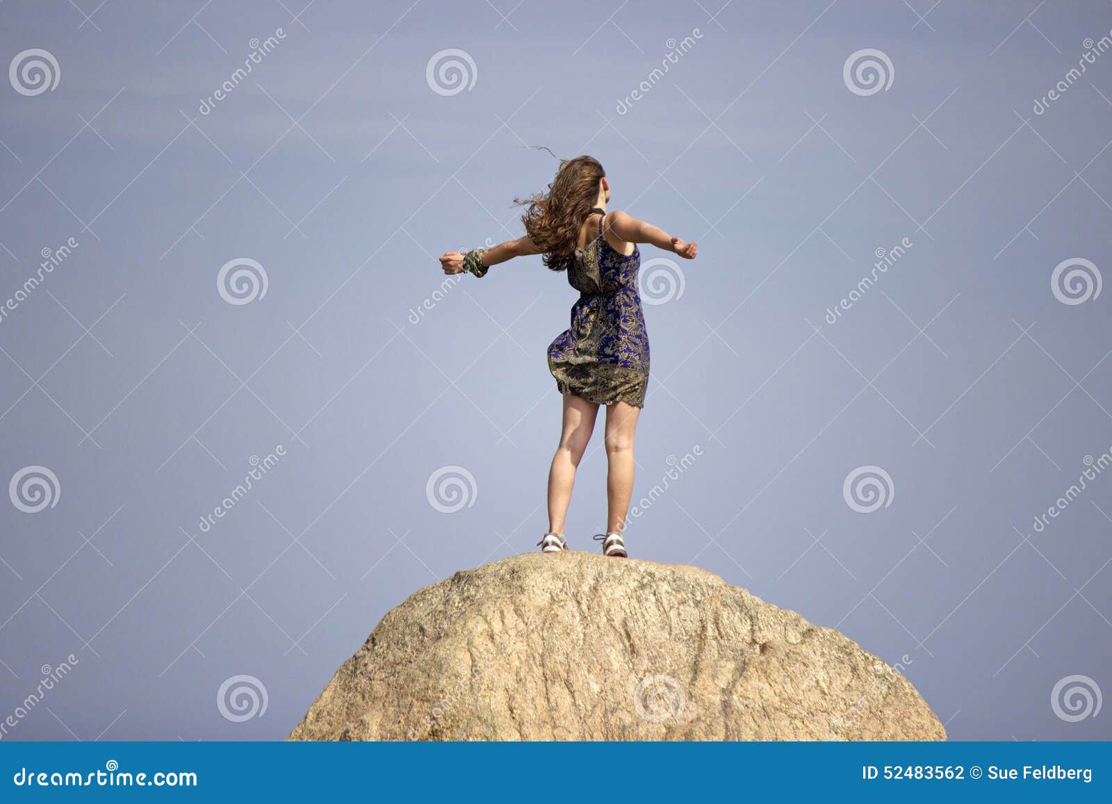 Krachtig het voelen stock foto. Image of vrijheid, gemotiveerd - 52483562